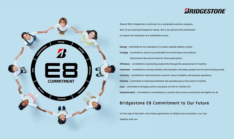 Bridgestone Announces “Bridgestone E8 Commitment” toward 2030 | Bridgestone.co.th